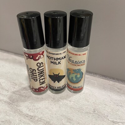 Mothman Milk Roll on Perfume Oil / Cryptid Perfume Weird - Etsy