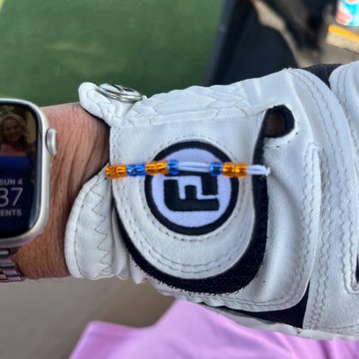 KEEP TRACK Golf Glove Stroke Counter Keep Track of All Strokes Easily ...