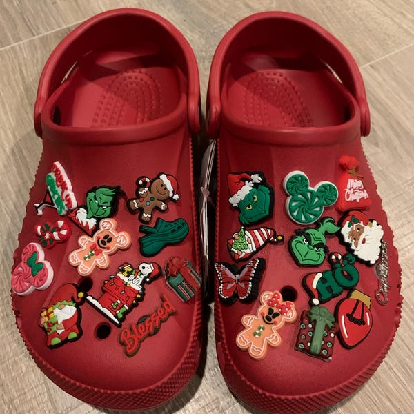 Deluxe Metal Dog Shoe Charm for Rubber Clogs Yorkie, Pomeranian, Bichon ...