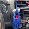 Crochet Hanging Yippers, Yip Yip, Crochet Car Decor, Crochet Hanging Decor - Etsy