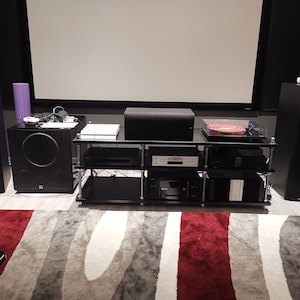 Audiophile Audio Rack / Record Player Stand / Turntable Stand ...