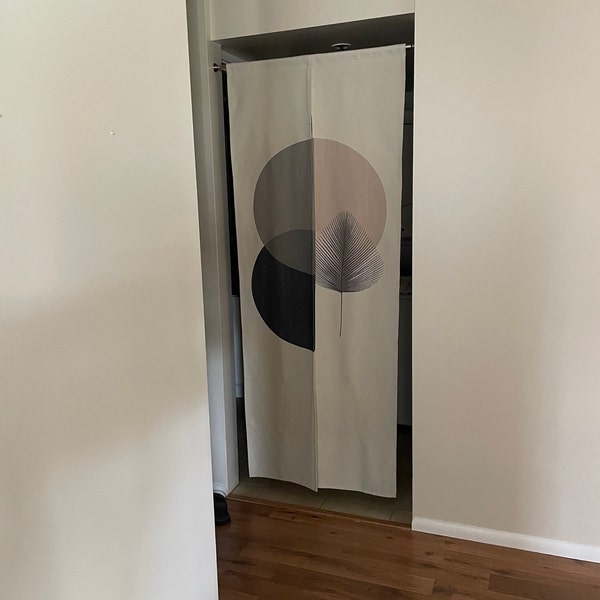 Japanese Birds in Wonderland Noren, Japanese Noren, Birds Door Curtain ...