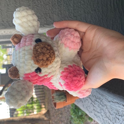 Crochet Cuddle Cow Plushie PATTERN - Etsy