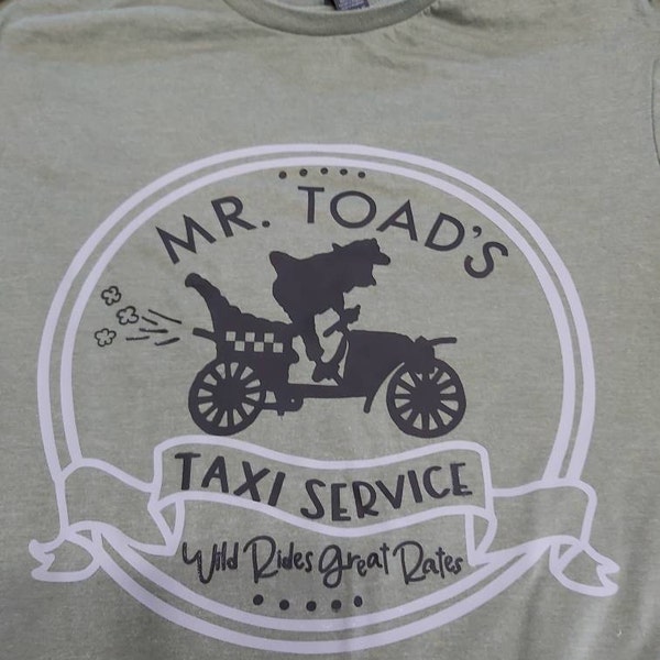 Mr. Toad's Taxi Service SVG Disneyland Park Shirt Digital File DXF Cut ...