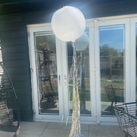 Silver Orb Metallic Balloons - Etsy