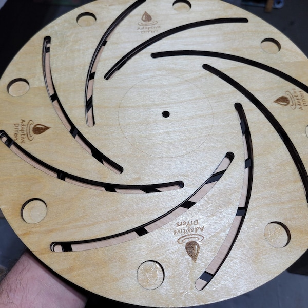 Digital File of a Longworth Chuck for CNC or Laser - Etsy