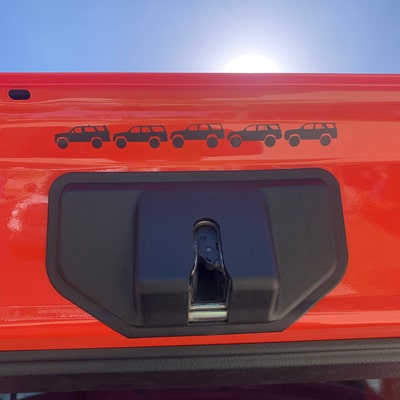 4runner Side Window Decals With American Flag, Trees, Mountains and ...