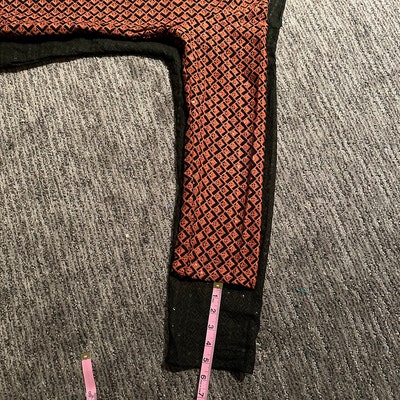 Rounded Design Organic Clothing Black Muslim Pakistani Dress Eastern ...