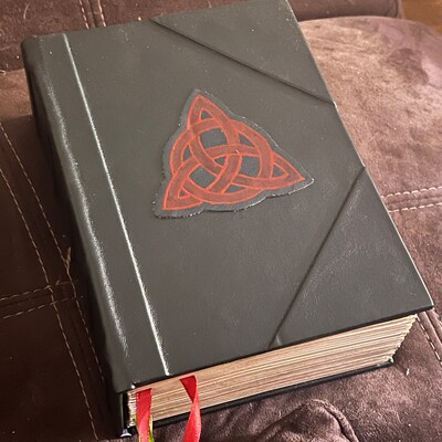 Charmed Book of Shadows BOS Spellbook Wicca Magic Ritual Spells Size A5 ...