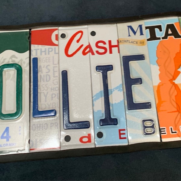 Pick Your Letters & Numbers - Raised/embossed License Plate Letters and ...