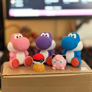 Lumalee in a Cage Glow in the Dark UV Reactive Super Mario Brothers ...
