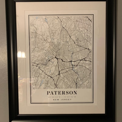 Paterson New Jersey Map, Paterson NJ Map, Paterson City Map, Paterson ...