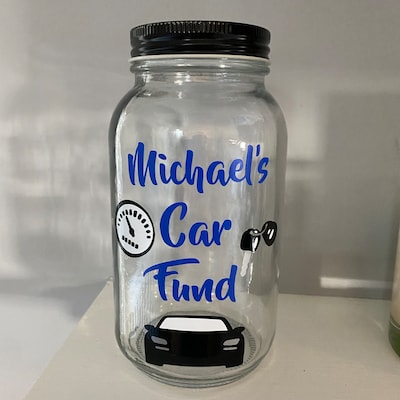 Car Funds, Car Bank, Car Savings Bank, New Car Fund, Custom Bank ...