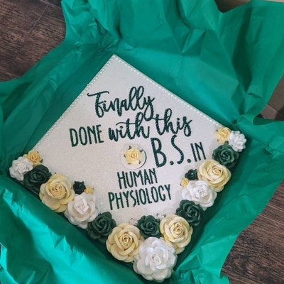 Finally Done With This B.S. Graduation Cap Topper - Etsy