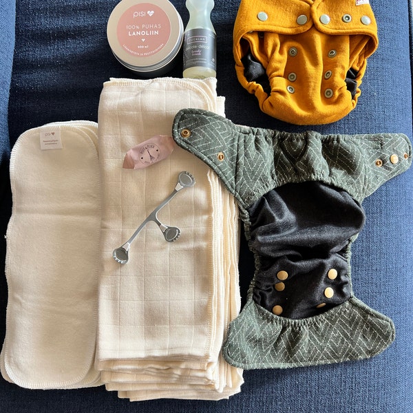 Revolutionary Diaper Insert With Leg and Back Elastics: Keep Your Wool ...