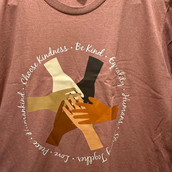 Kindness Shirt, Black Lives Matter, Be Kind Shirt, Teacher Shirt, Anti ...
