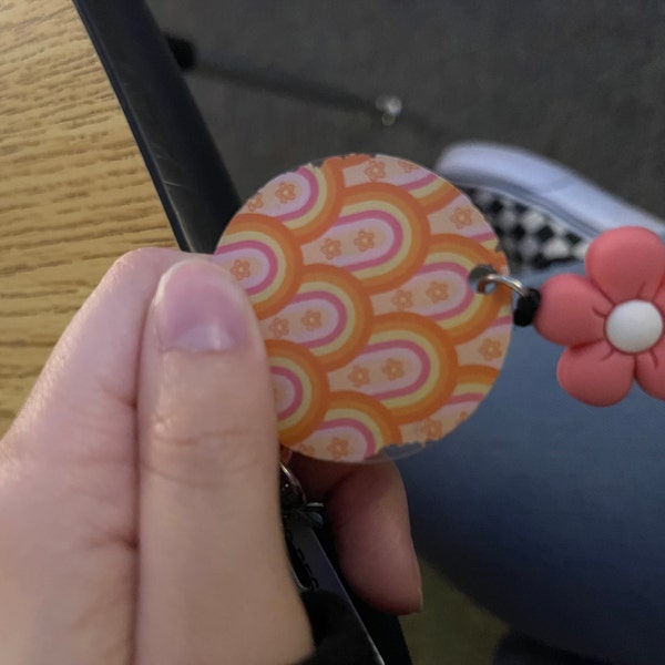 Groovy Sparkly Lanyard Personalized Lanyard for Badge 80's Lanyard ...