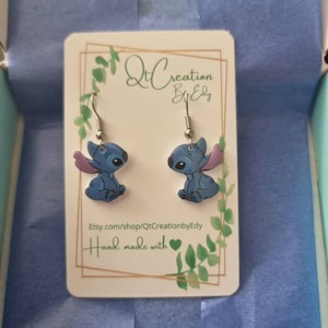 Cartoon Inspired Earrings. Dangle and Stud Earrings. - Etsy