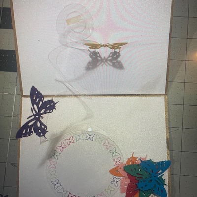 Flying Butterflies, Butterfly Pop up Card, 3D Card, Card for Any ...