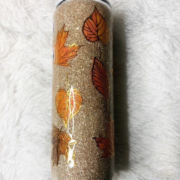 Fall Leaf Textile Design With Decal and Outlines SVG DXF PNG (youtube ...