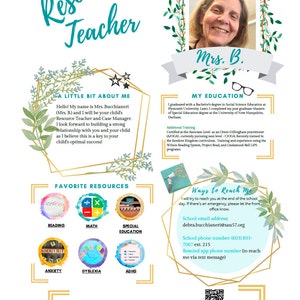 EDITABLE Student About Me, All About Me Printable Back to School, First ...
