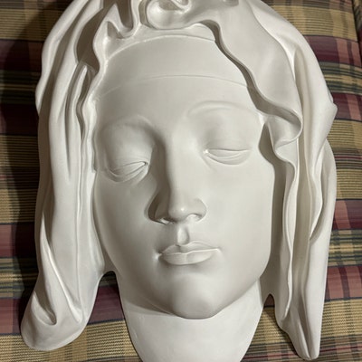 Michael J. Fox Life Cast, Face Cast, Life Size 1:1 in White Hydrocal ...