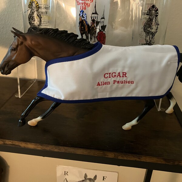 6 6 Number Six Thoroughbred TB Race Horse Racehorse Race Cloth Back ...