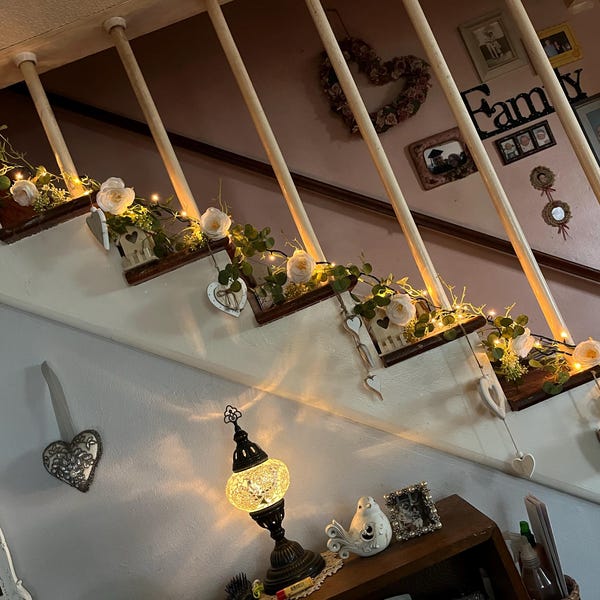 Snowflake Galvanized Metal Bucket Whitewashed 7" Diameter X 5.5" Height ...