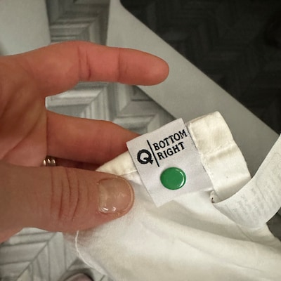 Organized Linens Closet, Bottom Right Bed Sheet Tag, Laundry Hack ...