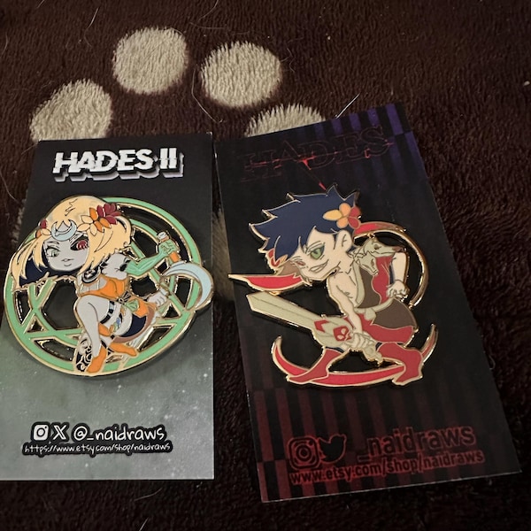 Hades 2 Enamel Pins - Etsy
