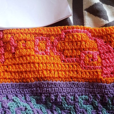 Sos Alien Invasion Mosaic Crochet Pattern Collection - Etsy