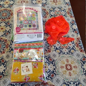 Tula Nova Quilt Kit FABRIC INCLUDED Epp Kit English Paper Piecing Kit ...