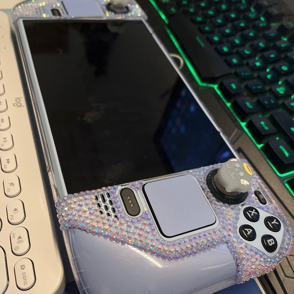 Winter Vibes Steam Deck Skin, Cute Light Blue Color Tones, New Steam ...