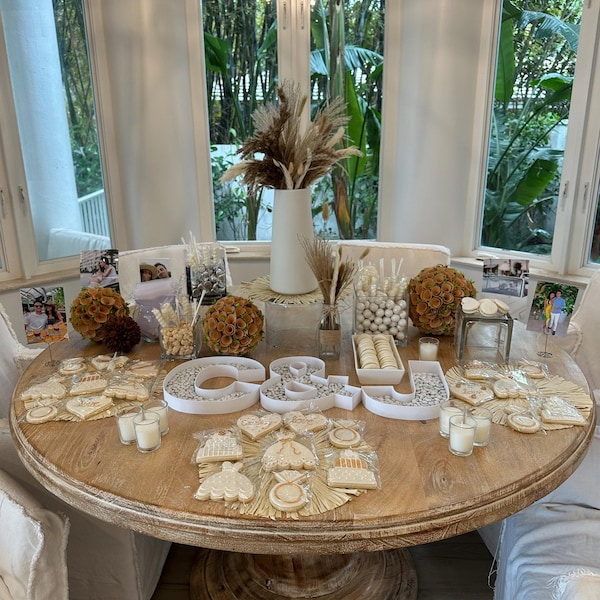 Cookie Tasting Sample, Heart Wedding Cookie Sample, Wedding Favor ...