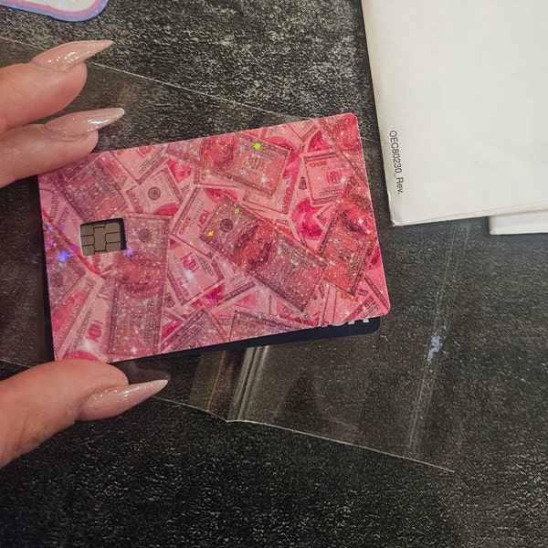 Money Lisa Credit Debit Sticker, Boss Babe Debit Card Cover, Girly ...