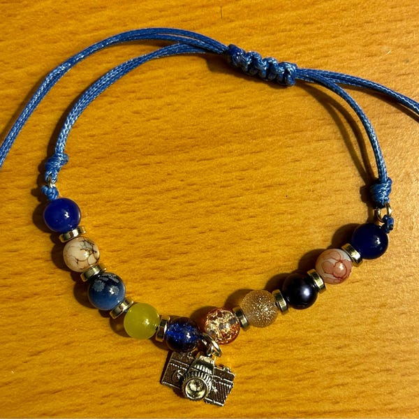 Happy by JIN Glass Bead Bracelets JIN Album Themed BTS Gifts ...