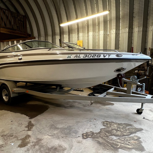 Sportsman Font Boat Registration Numbers Decals Domed Stickers (set) - Etsy