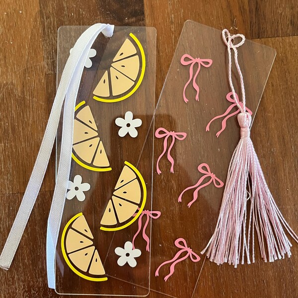 Acrylic Bookmark,bookmark, Daisy Bookmark, Back to School, School ...