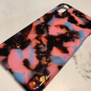 Pink Tortoise Shell Vintage Pattern Case iPhone 11 Pro Max Case iPhone ...