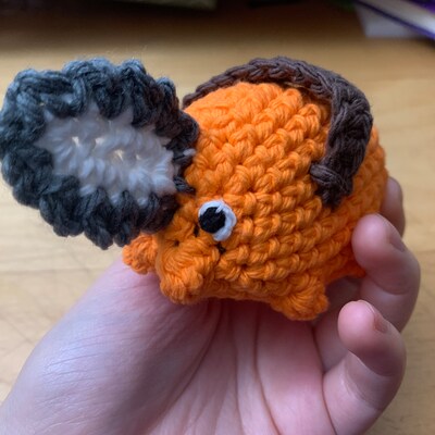 Appa Keychain Crochet PDF Pattern - Etsy