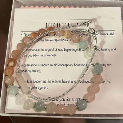 Inner Peace Aquaterra Jasper Bracelet, Healing Positive Bracelet, Gifts ...