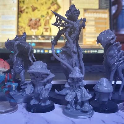 Kitsune Fighter Galaad Miniatures D&D Dungeons and Dragons / Pathfinder ...