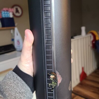 MGS: Snake Eater Ladder Sticker - Etsy