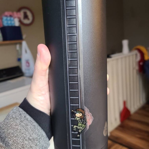 MGS: Snake Eater Ladder Sticker - Etsy