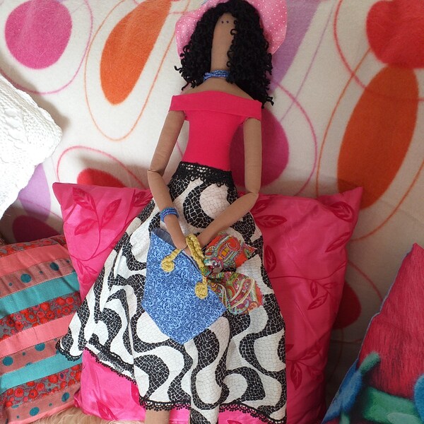 Pikachu Pokémon Plush Handmade Fabric Toy Custom Rag Doll Textile Soft ...