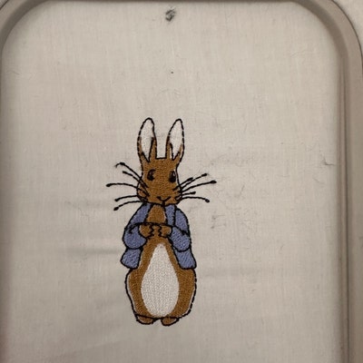 Peter Rabbit 4inch Alphabet A-Z Machine Embroidery Font Digital ...