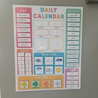Child Calendar Printable · Montessori Preschool Classroom Educational ...
