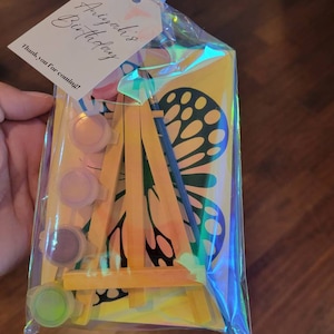 Rainbow Gable Box With Pastel Colors Rainbow With Bow. Great for Any ...