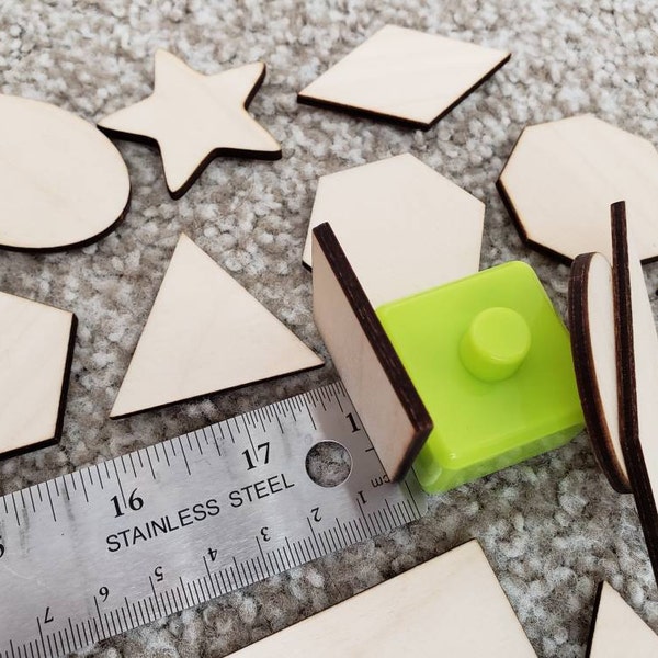 Triangles, Wooden Set of 7, Montessori Manipulatives, Homeschooling ...