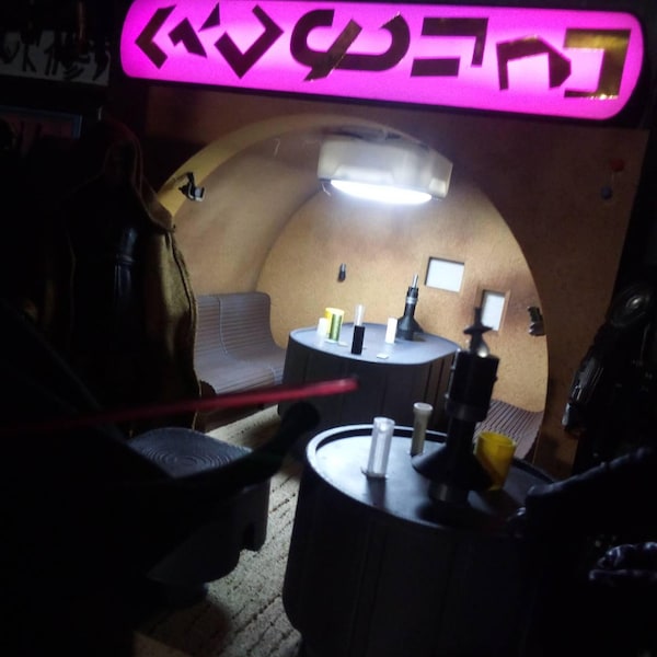 Mos Eisley Cantina Booth Diorama - Star Wars Black Series and Vintage Collection Display - Etsy